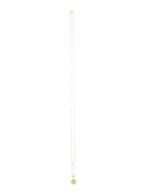 LABEL K Charming Ball Necklace With Bell - Gold