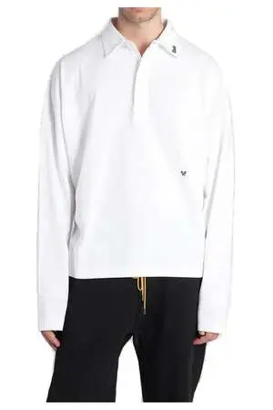 Rhude Long Sleeve Polo T-shirt