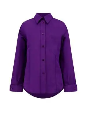Balenciaga Button-front Shirt With Patch Pocket