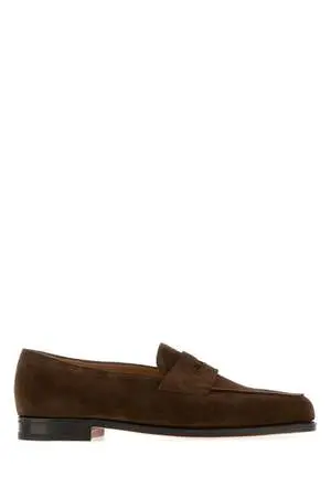 John Lobb Lopez Suede Loafers