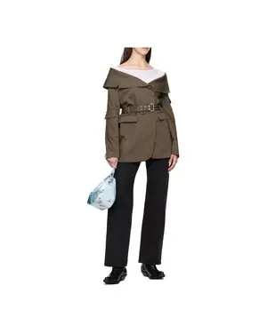 GANNI Printed Tote Bag