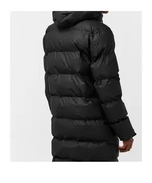 Rains Long Sleeved Cotton Padded Jacket With Hood