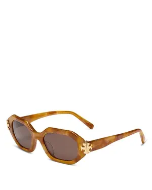 Tory Burch Geometric Sunglasses, 51mm