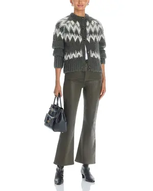 Veronica Beard Christina Fair Isle Cardigan