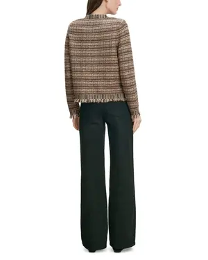 Veronica Beard Sariyah Button Front Knit Jacket
