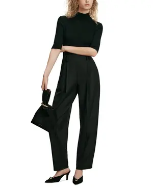 Veronica Beard Whitlock Pleated Pants