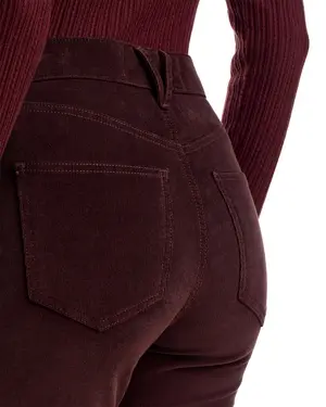 Veronica Beard Crosbie Corduroy High Rise Wide Leg Jeans