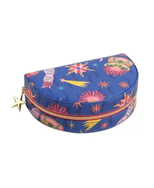 ZSA ZSA ZSU Meilin Pvc Jewelry Box, 6.5 X 4.5 - Blue