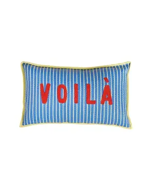 ZSA ZSA ZSU Rajpath Embroidery Cushion, 20l X 12w