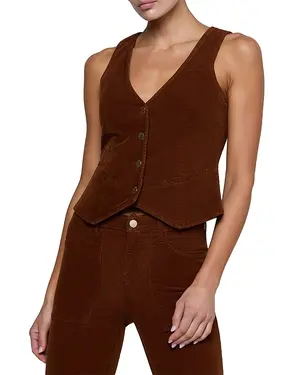 L'Agence Yelena Corduroy Vest