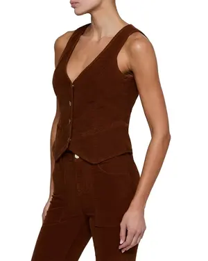L'Agence Yelena Corduroy Vest