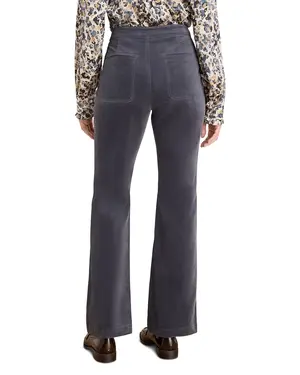NIC+ZOE Quincy Bootcut Stretch Velvet Pants