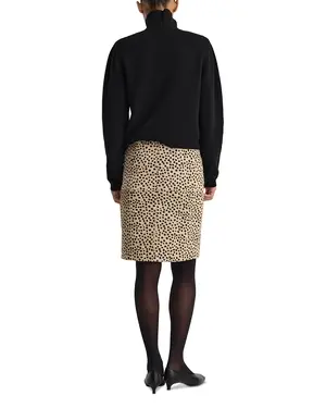 RÓHE Pony Hair Leather Skirt