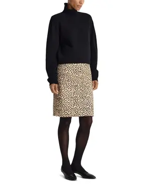 RÓHE Pony Hair Leather Skirt