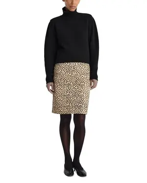 RÓHE Pony Hair Leather Skirt