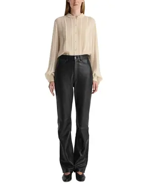 RÓHE Romantic Silk Long Sleeve Top
