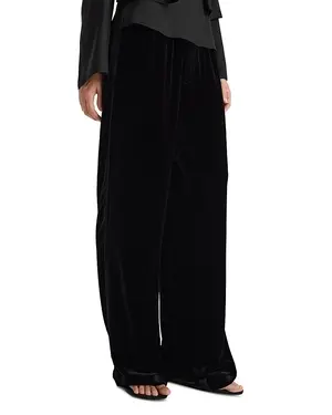 RÓHE Relaxed Velvet Trousers