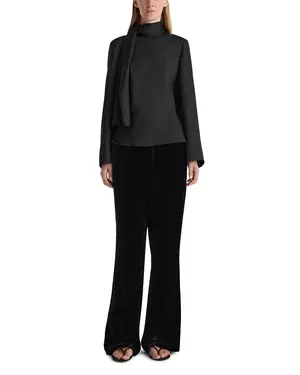 RÓHE Relaxed Velvet Trousers