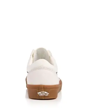VANS Old Skool Lace-up Low Top Sneakers - White