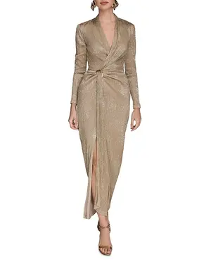 Donna Karan New York Metallic Dresses