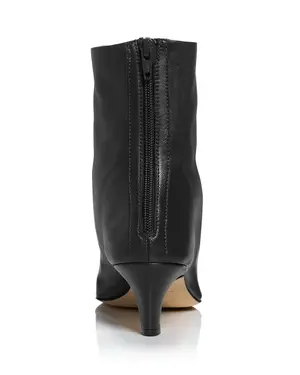 TOTEME Leather Ankle Boots