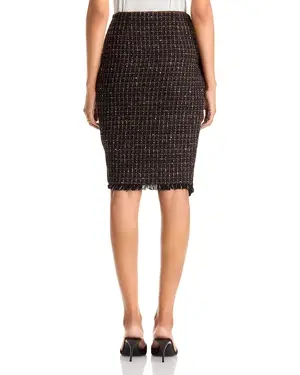Generation Love Nova Tweed Wrap Skirt