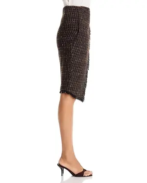 Generation Love Nova Tweed Wrap Skirt