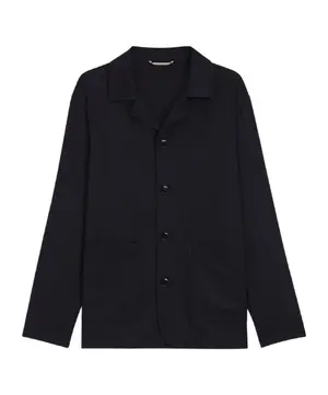 Hugo Boss Loose Wool Shirt Jacket