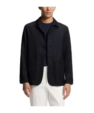 Hugo Boss Loose Wool Shirt Jacket