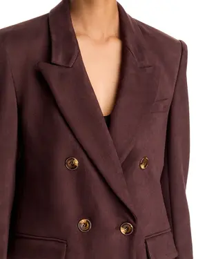 Generation Love Maverick Faux Suede Blazer
