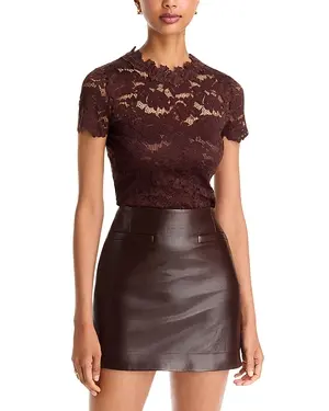 Generation Love Giada Lace Short Sleeve Top