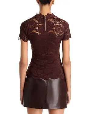 Generation Love Giada Lace Short Sleeve Top