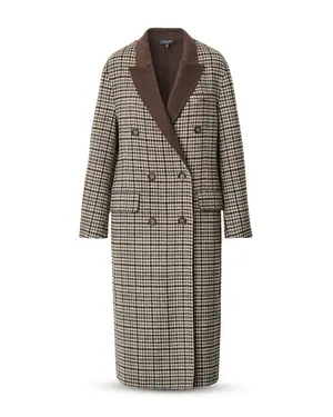 Rag & Bone Vasso Wool Plaid Coat