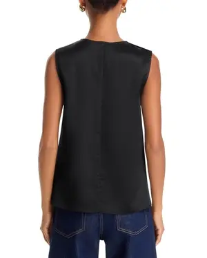 Rag & Bone Vinnie Silk Sleeveless Top
