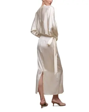 Staud Phoebe Silk Stretch Maxi Dress