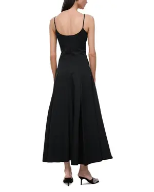 Staud Jill Sleeveless Maxi Dress