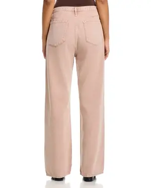 Rag & Bone Featherweight Phoebe High Rise Drawstring Wide Leg Jeans