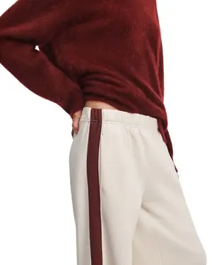 Rag & Bone The Everyday Terry Cotton Seamed Track Pants