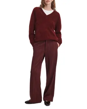 Rag & Bone Irina Ponte Jacquard Tailored Pants