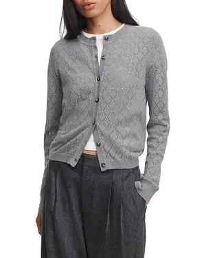 Rag & Bone Archie Cardigan - Heather Grey