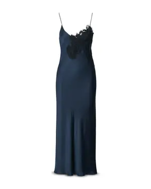 Rag & Bone Ariana Lace Trim Slip Dress