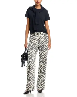 Rag & Bone Phoebe High Rise Featherweight Drawstring Jeans