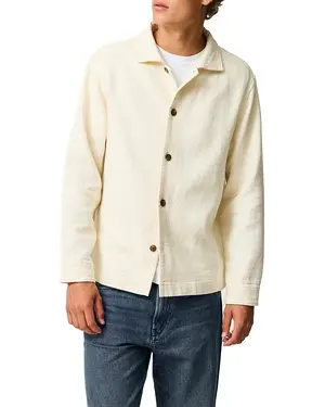 Rodd & Gunn Newland Pass Cotton Long Sleeve Overshirt - Natural