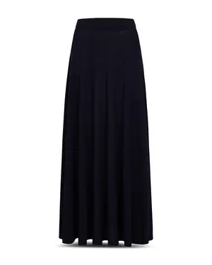 TWP Wool Seamed Maxi Skirt