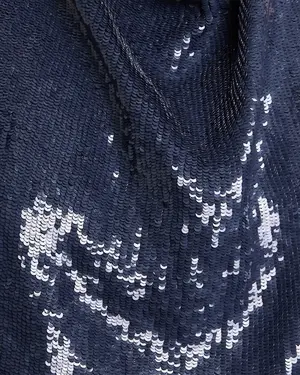 TWP Friday Night Halter Sequin Top