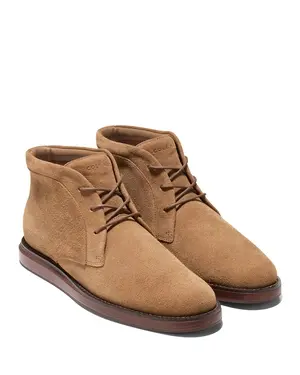 Cole Haan Grand Neoclassic Flexcraft Suede Chukka Boots