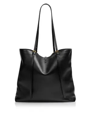 Versace Small Leather Tote Bag