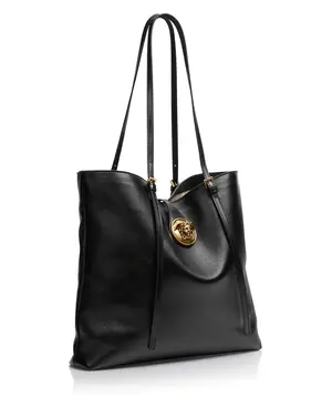 Versace Small Leather Tote Bag