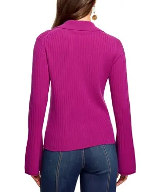Ramy Brook Cathy Cashmere Collared Cardigan