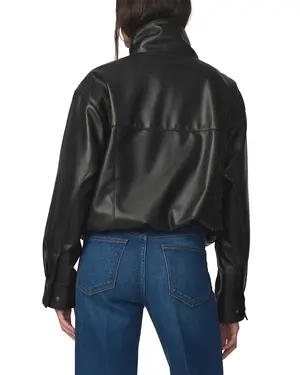 Joe's Jeans The Cohen Leather Bomber Jacket